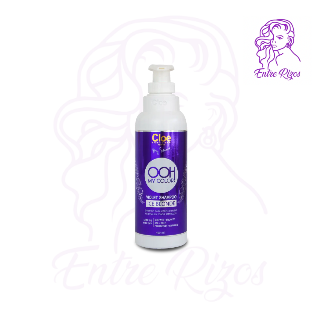 Ooh My Color Shampoo Violet 400ml Cloe – Entre Rizos